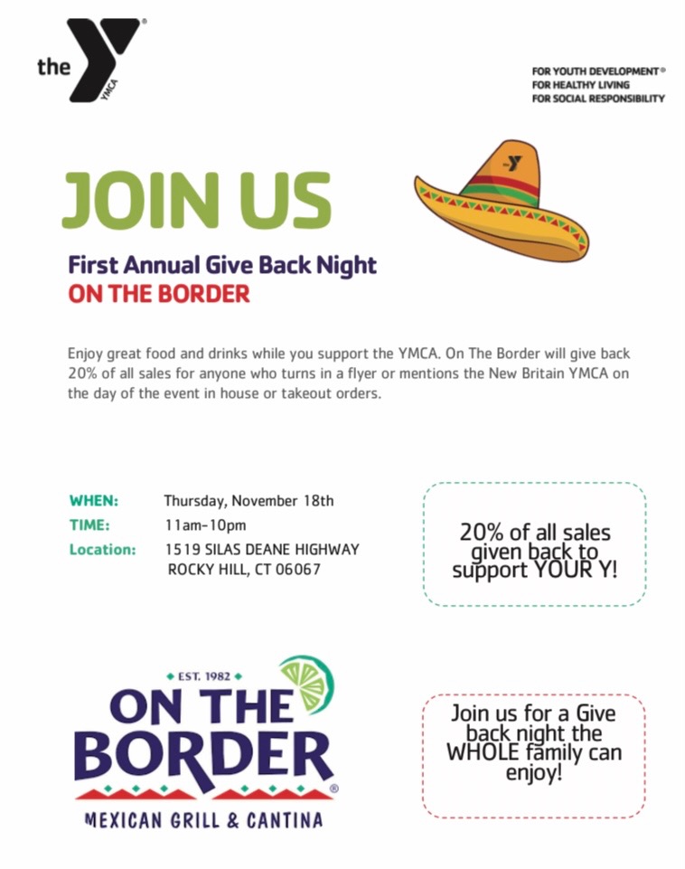 First Annual Give Back